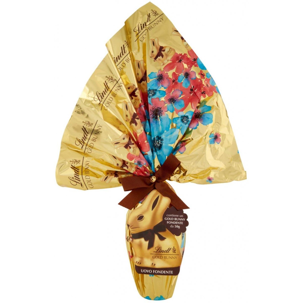 Uovo Di Pasqua Lindt Gold Bunny Da 320 Gr Cioccolato Fondente